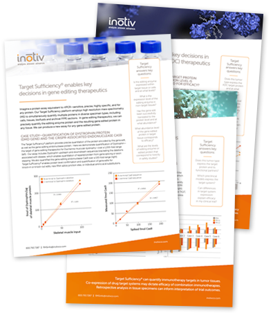 Proteomics Services: Target Sufficiency®