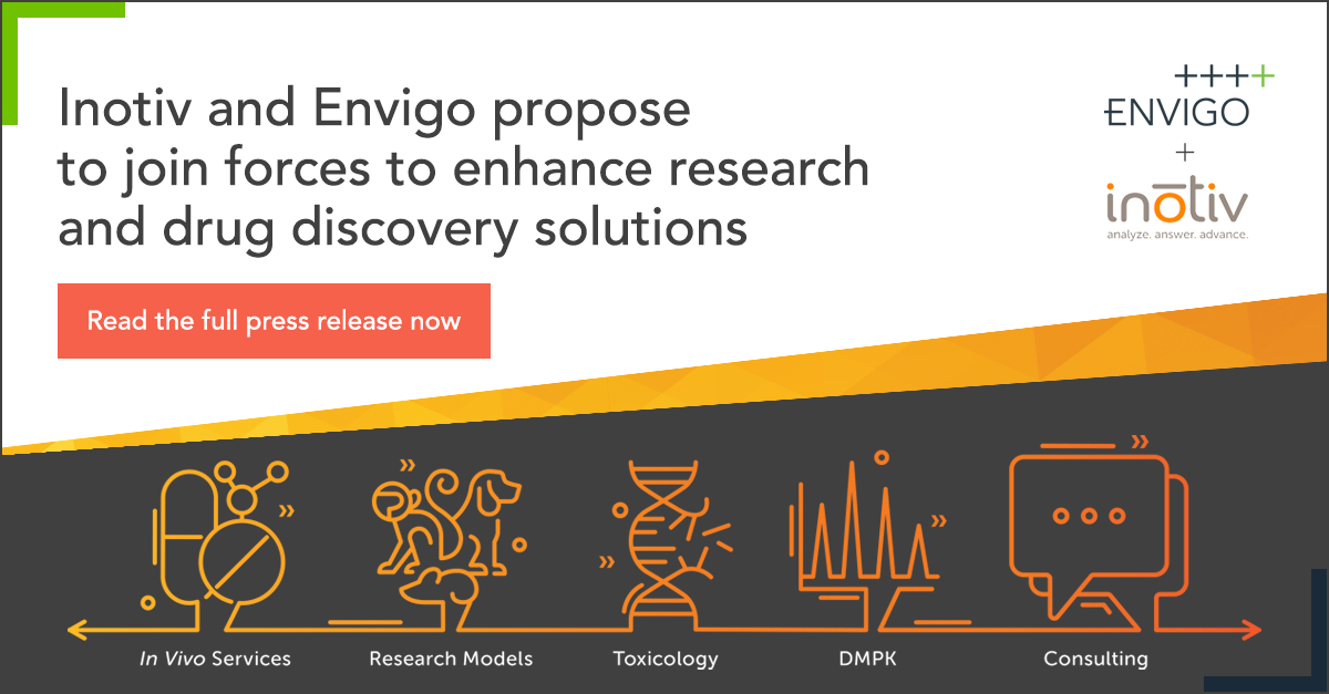 Inotiv, Inc. and Envigo propose to join forces to enhance research and drug discovery solutions